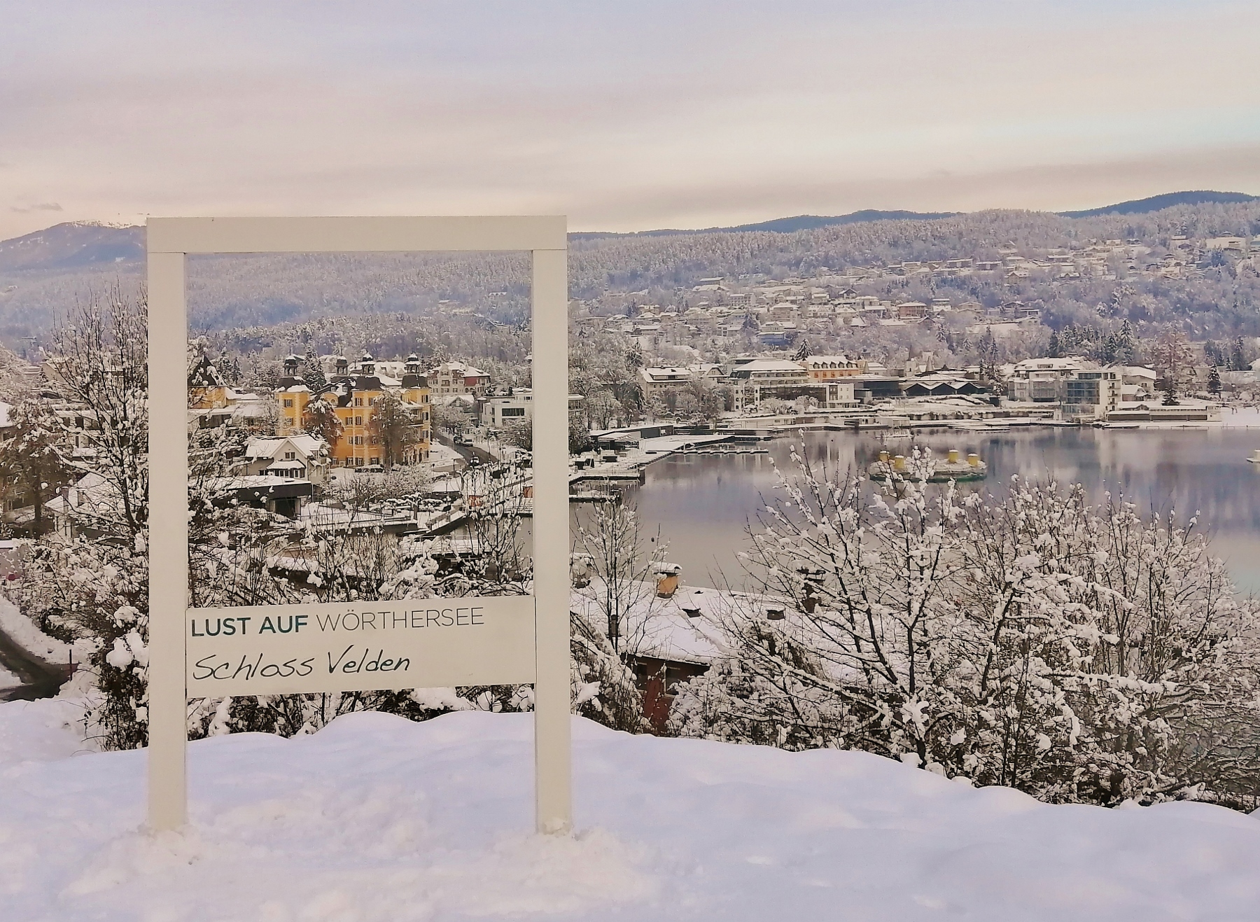 Winter Wonderland Kärnten im Coronawinter 2022 mit Tiefschnee in ...