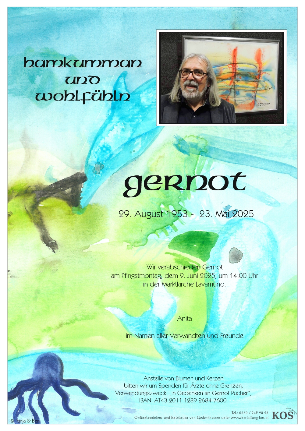 Zum Gedenken an Gernot Pucher – Neuhaus – Kärnten – Österreich – Europa